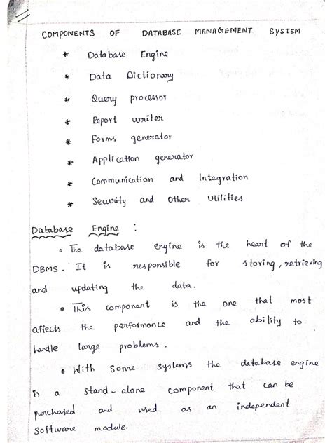 Components Of Dbms Pdf