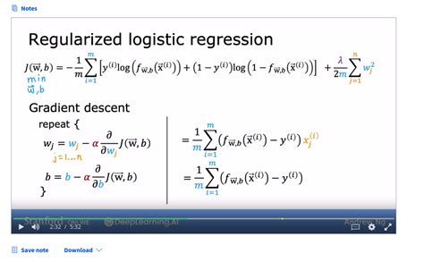 What Type Of Regularization Used In The Course Supervised Ml