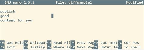 Linux下diff命令用法详解 知乎