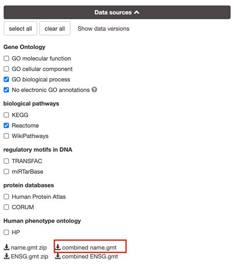 Module Lab G Profiler Pathways