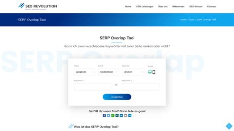 Serp Overlap Tool Meine Erfahrung And Alternativen