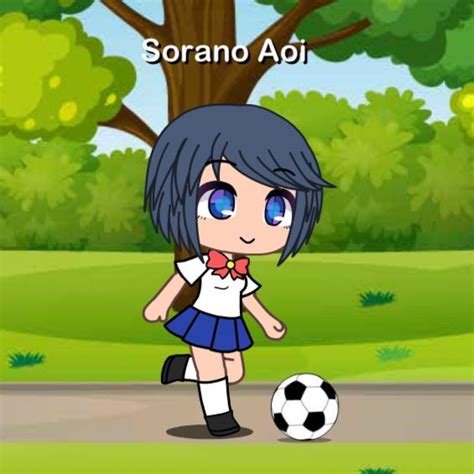 Aoi In Gacha Life Rinazumaeleven