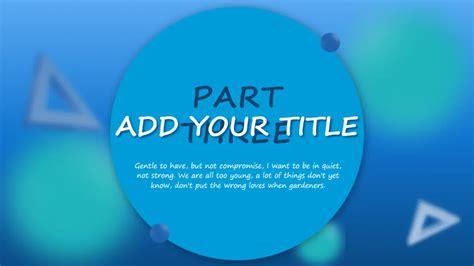 블루 기하학적 미니멀 비즈니스 회사 프로필 무료 Ppt 템플릿 Pngtree에서 다운로드