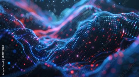 Digital Background Ideal For Technology Neural Networks Ai Data