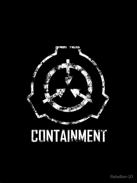 Scp Foundation Containment Symbol Essential T Shirt For Sale By Rebellion 10 Foundation