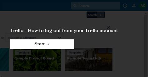 Trello How To Log Out From Your Trello Account