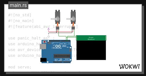 Rust Avr Servo Wokwi Esp32 Stm32 Arduino Simulator