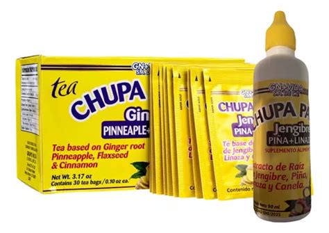 Juego 2x1 Tea Chupa Grass And Panza Drops Chupa Grasa Extr Mercadolibre