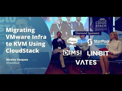 Migrating Vmware Infra To Kvm Using Cloudstack Cloudstack Collaboration Conference 2023