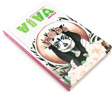 Gipta ბლოკნოტი სიკვდილის გამოსახულებით თეთრი მაგარი ყდით Veli Store