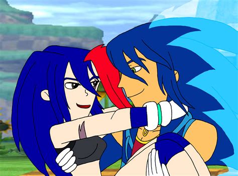 Bd T Human Sonic And Anastasia On A Run By Sup Fan On Deviantart