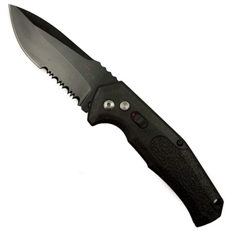 Bear Ops Ac 600 B7 B Bold Action Vi Auto Knife Black Combo Blade