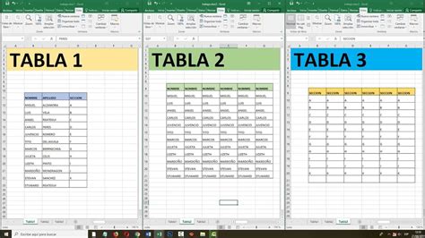 Trabajar Con Dos Hojas De Excel Simultáneamente Recursos Excel