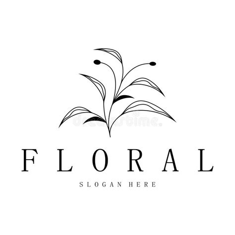 Elegant Floral And Leaf Frame Delicate Botanical Vector Illustration