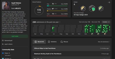 Sayali Rahane On Linkedin 365daychallenge Leetcode Dailycoding Dsa Cpp Codingchallenge