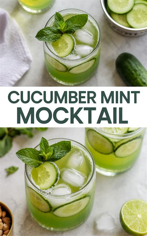 Cool And Crisp The Ultimate Cucumber Mint Mocktail Recipe The Sip Spot Cocktails Made Easy