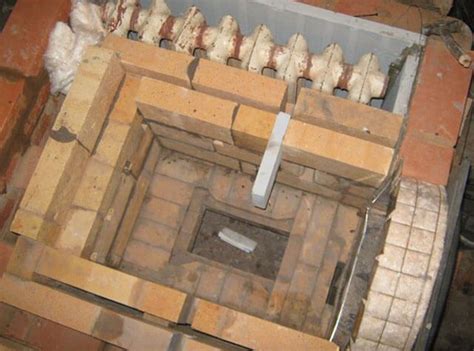 кирпичная печь с котлом водяного отопления Камин реконструкция Водяное отопление Кирпичная печь