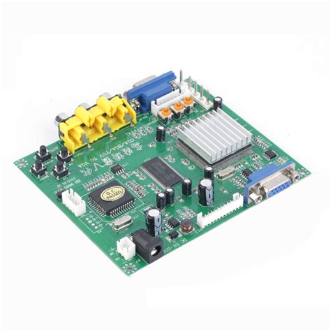 1 Set Rgb Cga Ega Yuv To Vga Hd Video Converter Bo Grandado