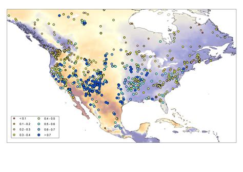 Figure S4 Spatial Distribution Of The Correlations Pearson Download Scientific Diagram