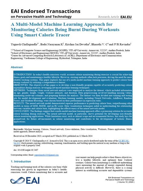 A Multi Model Machine Learning Approach For Monito Pdf Machine
