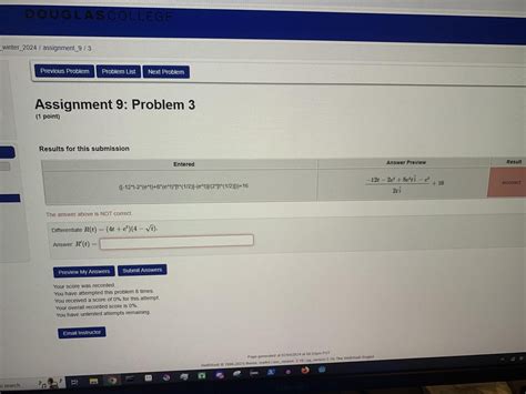 Calculus I Differentiate Function Rhomeworkhelp