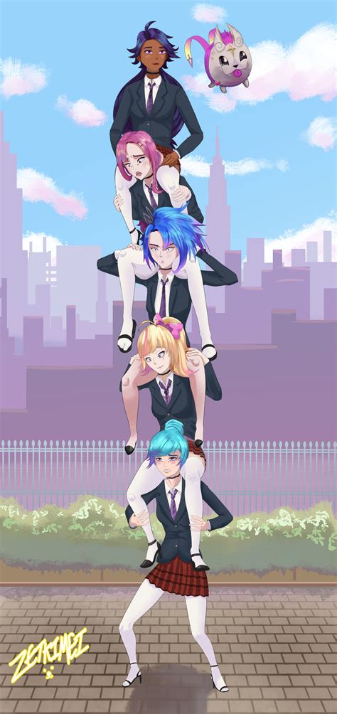 League Of Legends Stack By Zetkimei On Deviantart