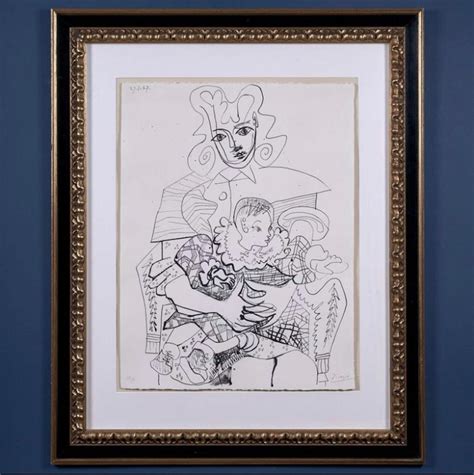 Pablo Picasso Ines Et Son Enfant For Sale At 1stdibs