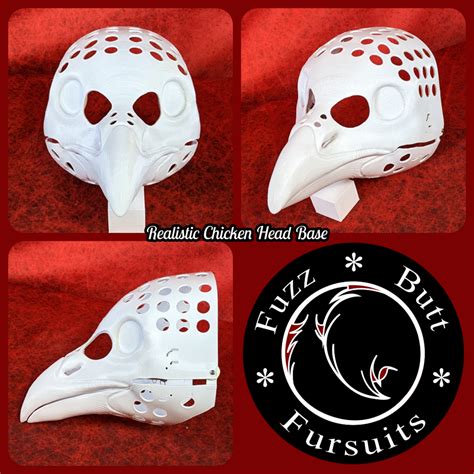 Realistic Chicken Head Base — Weasyl