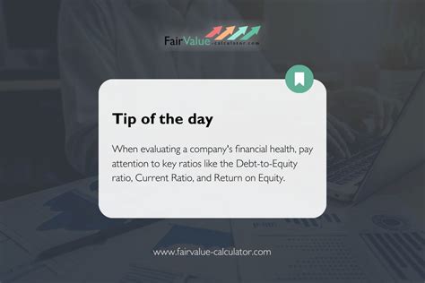 Fair Value Calculator On Linkedin Fairvaluecalculator Tipoftheday