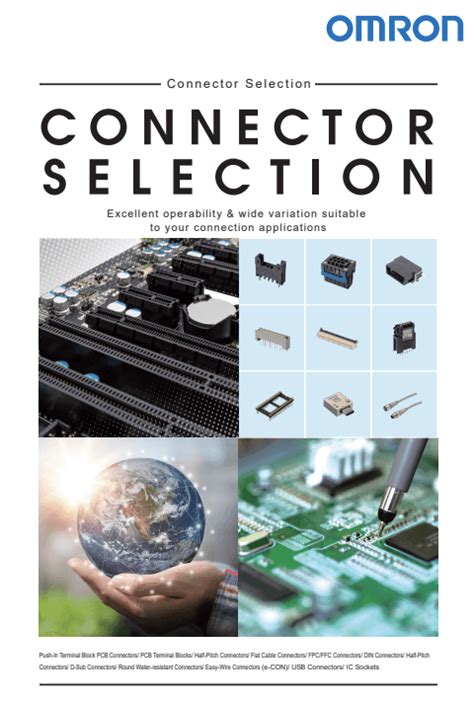 Omron Connector Selection Catalog Tti Inc