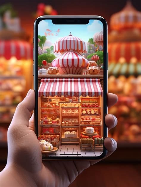 Product Placement On Smartphone Online Shopping Application Products