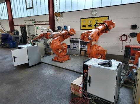 Gsg Robotics Gmbh On Linkedin Weekend Work Prepairing 2 Abb Irb6640 Robots With Upgraded Irc5…