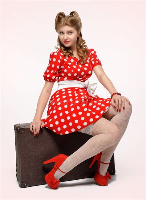 Jolie Fille De Pin Up Image Stock Image Du Mode Dame 28712977