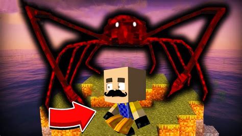 ობობებით სავსე სამყაროში მოვხვდით მაინქრაფთში Day 1 Youtube