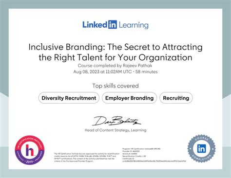 Rajeev Pathak On Linkedin Certificate Of Completion