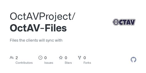 Github Octavproject Octav Files Files The Clients Will Sync With