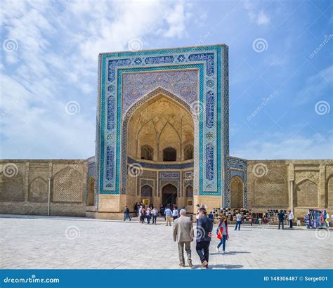 Po I Kalyan Mosque Kalon Mosque Bukhara Uzbekistan Central Asia