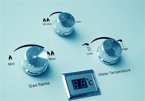 Premium Photo Gas Heater Control