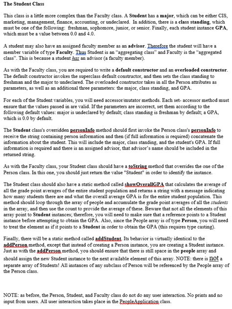 In This Assignment You Will Create Subclasses That