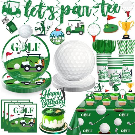 Gameza Golf Birthday Party Decorations Happy Birthday