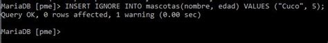 Insert Ignore En Mysql Usos Y Explicación Parzibyte