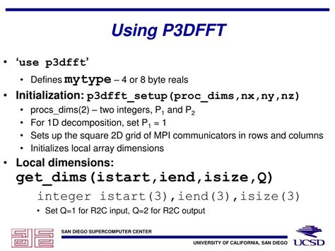 Ppt Scaling Of A Pseudospectral Dns Turbulence Code And A Parallel 3d