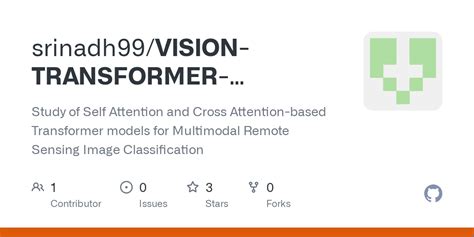 Github Srinadh99 Vision Transformer Driven Lidar Data Fusion For Enhanced Hyperspectral Image