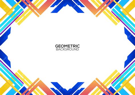 Premium Vector Abstract Background Design Modern Geometric