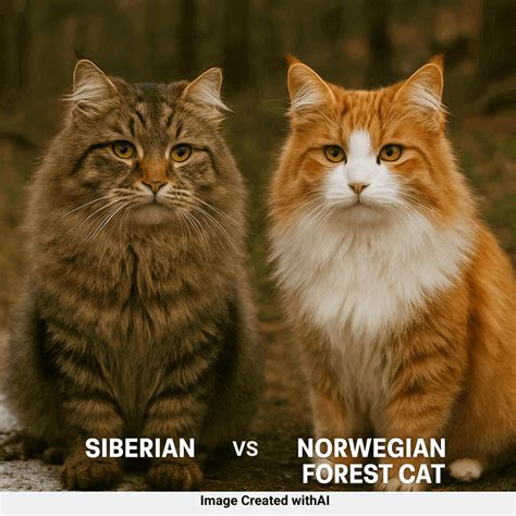 Siberian Cat Vs Norwegian Forest Cat Wordy Wanderings