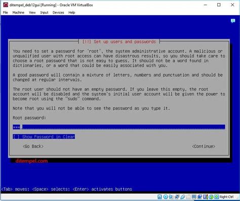 Install Debian 12 Bookworm Mode Gui Di Virtualbox Ditempel