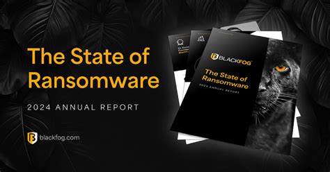 2024 State Of Ransomware Annual Report Blackfog