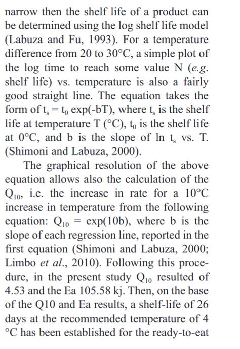 Solved Calculate The Q10 Using The Data Described In The Chegg Com