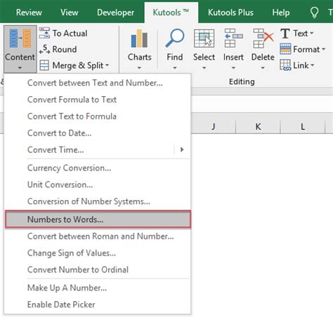 How To Quickly Convert Numbers To English Words In Excel