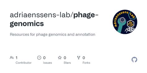GitHub Adriaenssens Lab Phage Genomics Resources For Phage Genomics And Annotation